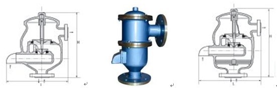 带呼出接管（防爆阻火）呼吸阀HXF-IV型